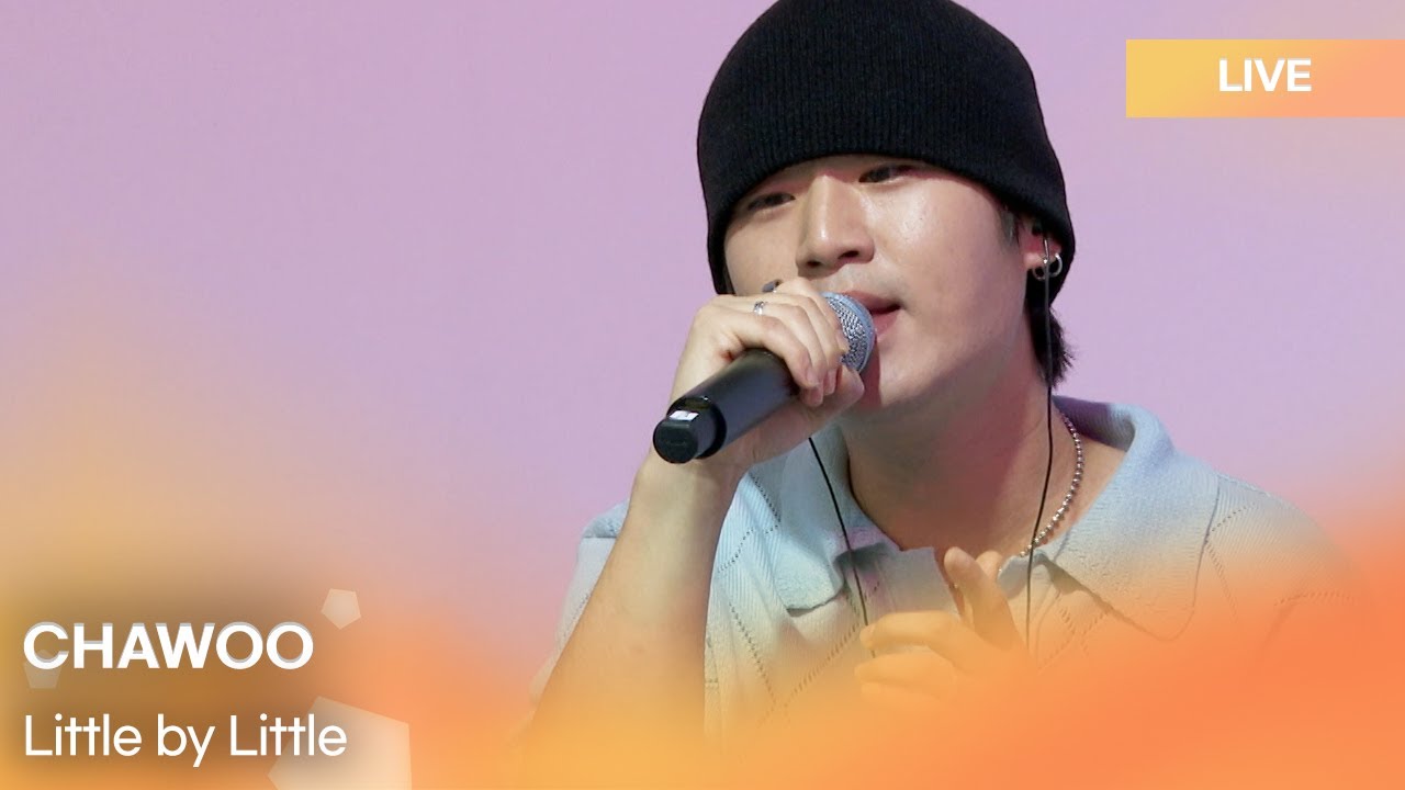 CHAWOO(차우)-Little by Little(점점)| K-Pop Live Session | Play11st UP - YouTube