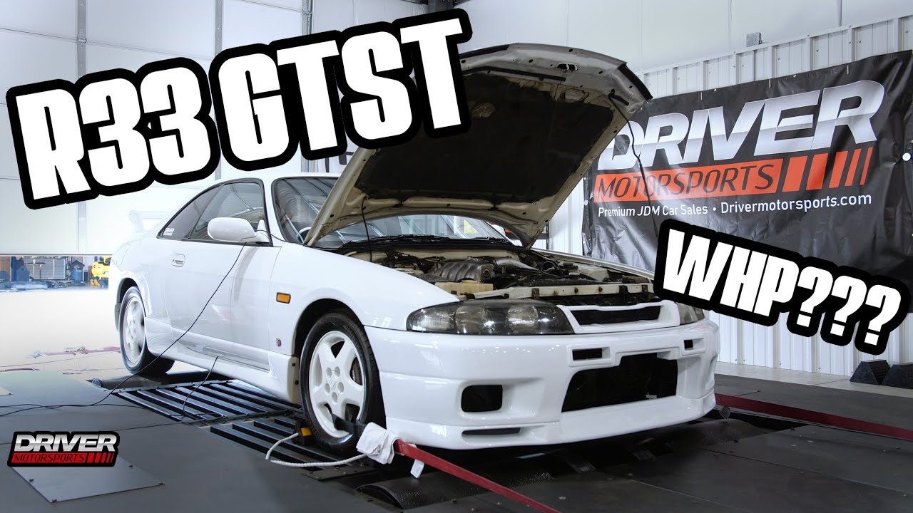 REAL WHP | NISSAN SKYLINE R33 GTS-T GTST RB25DET | DYNO TESTED - YouTube