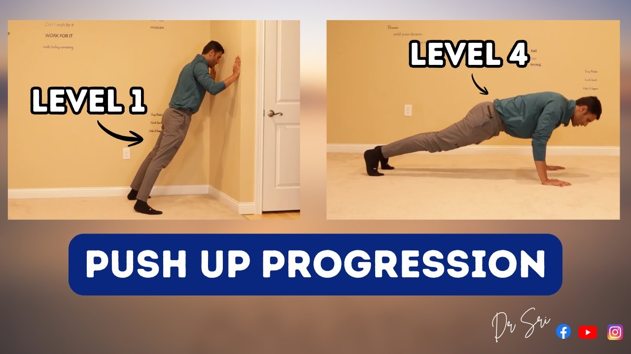 How to Do Your First Push Up? (Safe Progression for Beginners) - YouTube
