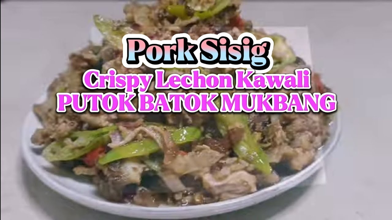 "CRISPY LECHON KAWALI SISIG Famous Crispy Pork Sisig", Pampanga's Best ...
