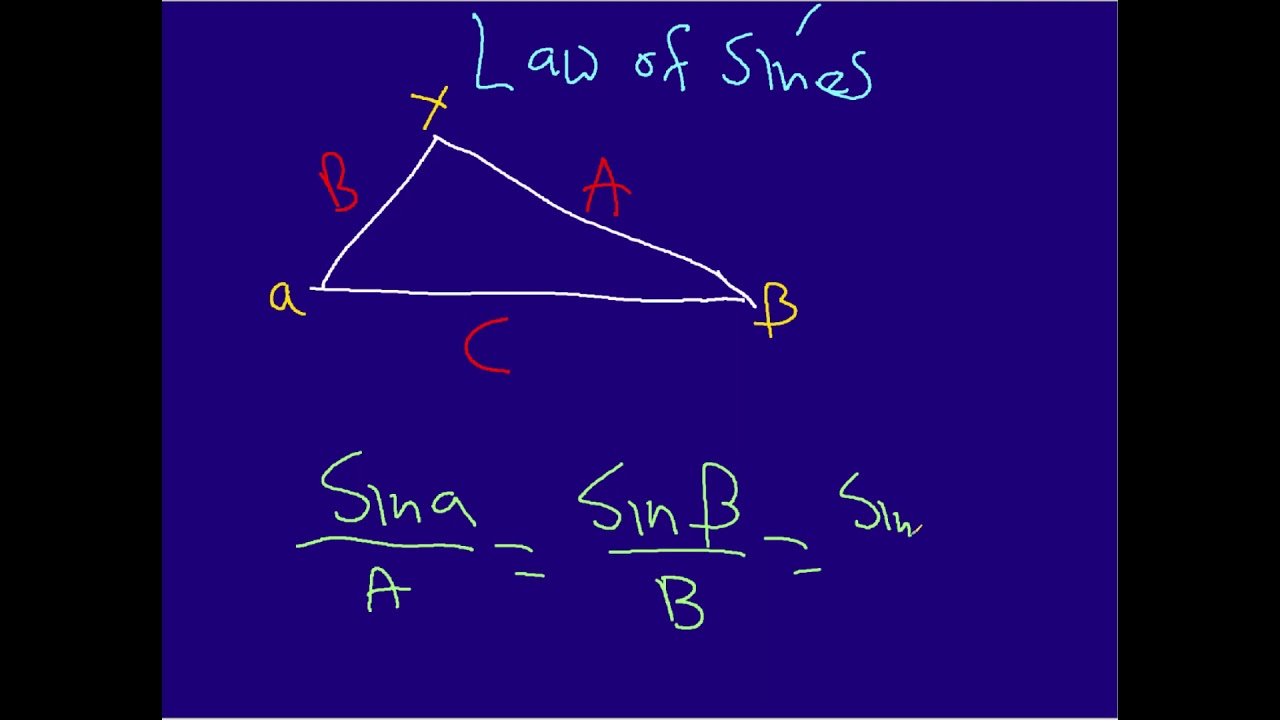 Law of Sines AAS - YouTube