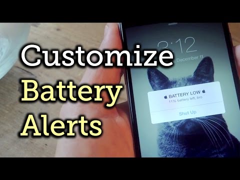 Custom iPhone Battery Alerts with Power Informer (Jailbreak Tweak) [How-To]