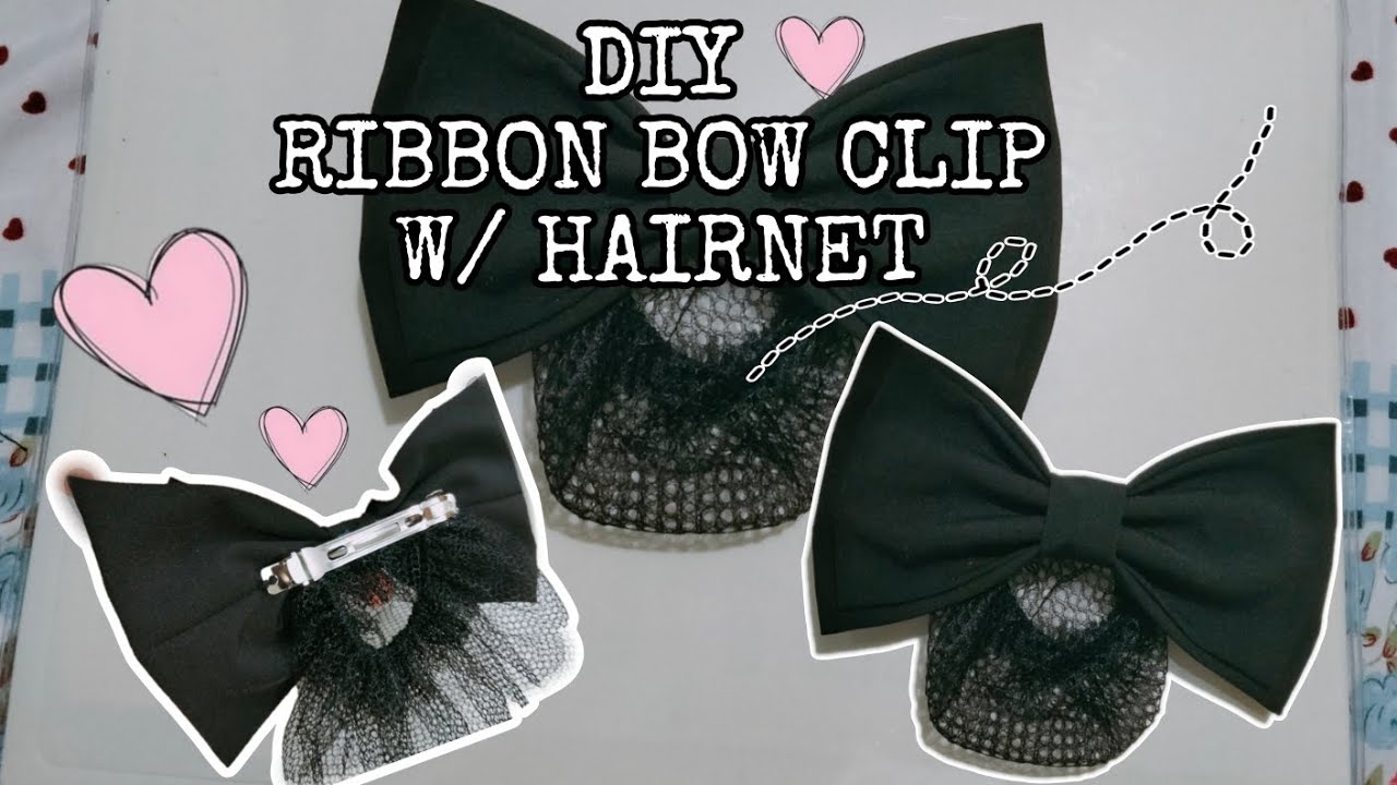 Ribbon with Hairnet | DIY | Easy Sewing - YouTube