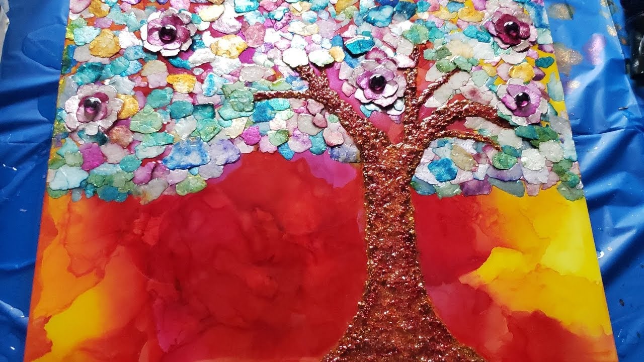 Tree Of Life ~ Resin Art ~ Epoxy #Epoxyresin #resinart #tammyanderson ...