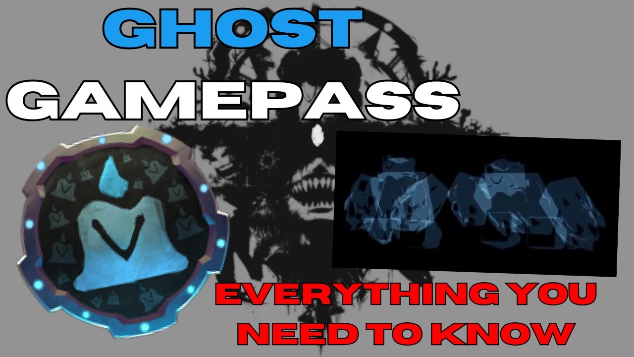 Roblox PRESSURE GHOST GAMEPASS - YouTube