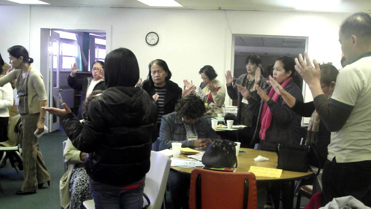 Spirit of the Living God . . . . (Praying Over CLP participants, St ...