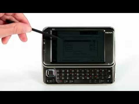 Nokia N810 Internet Tablet WiMAX Edition - YouTube