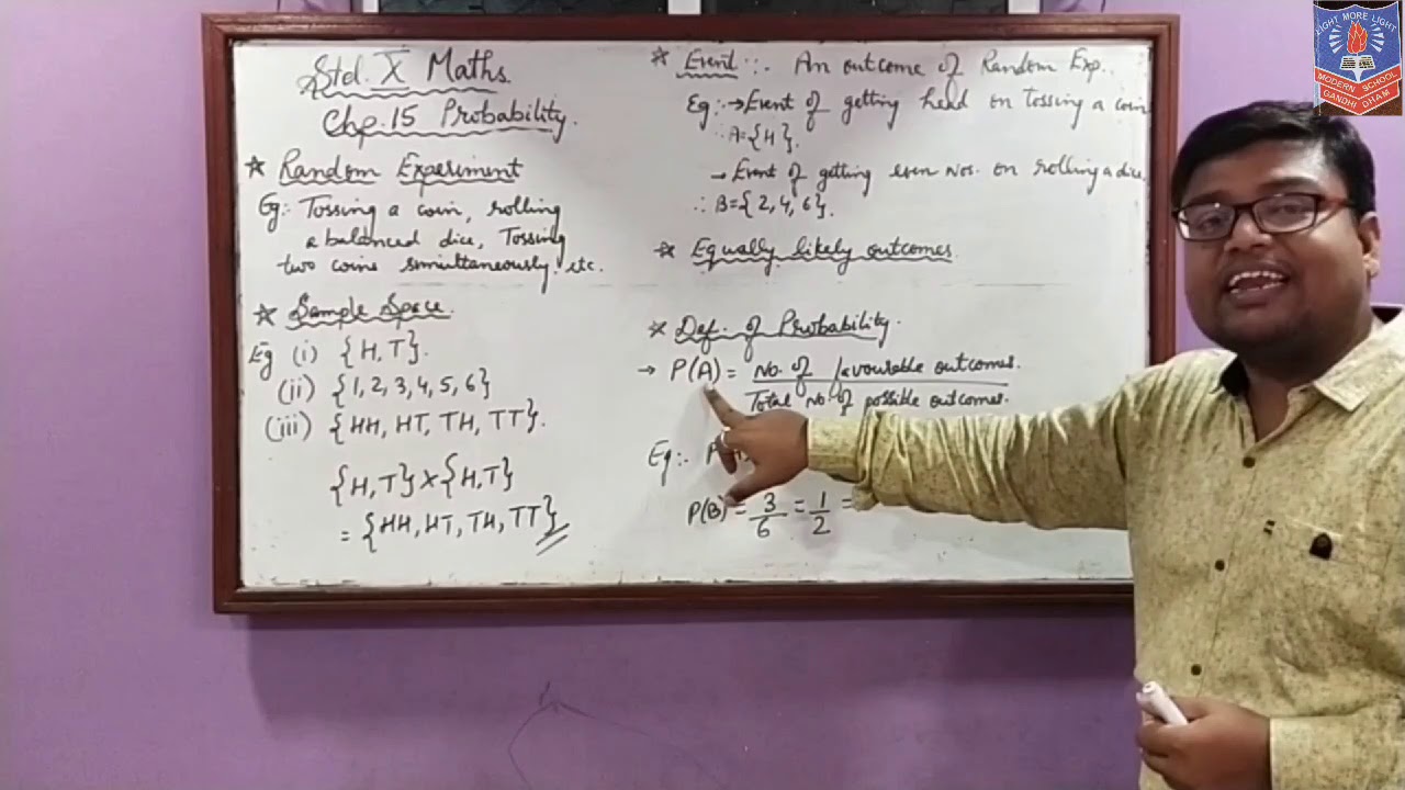 Std X Sub Maths Ch 15 Part 1 By Mr Kumar Swamy - YouTube