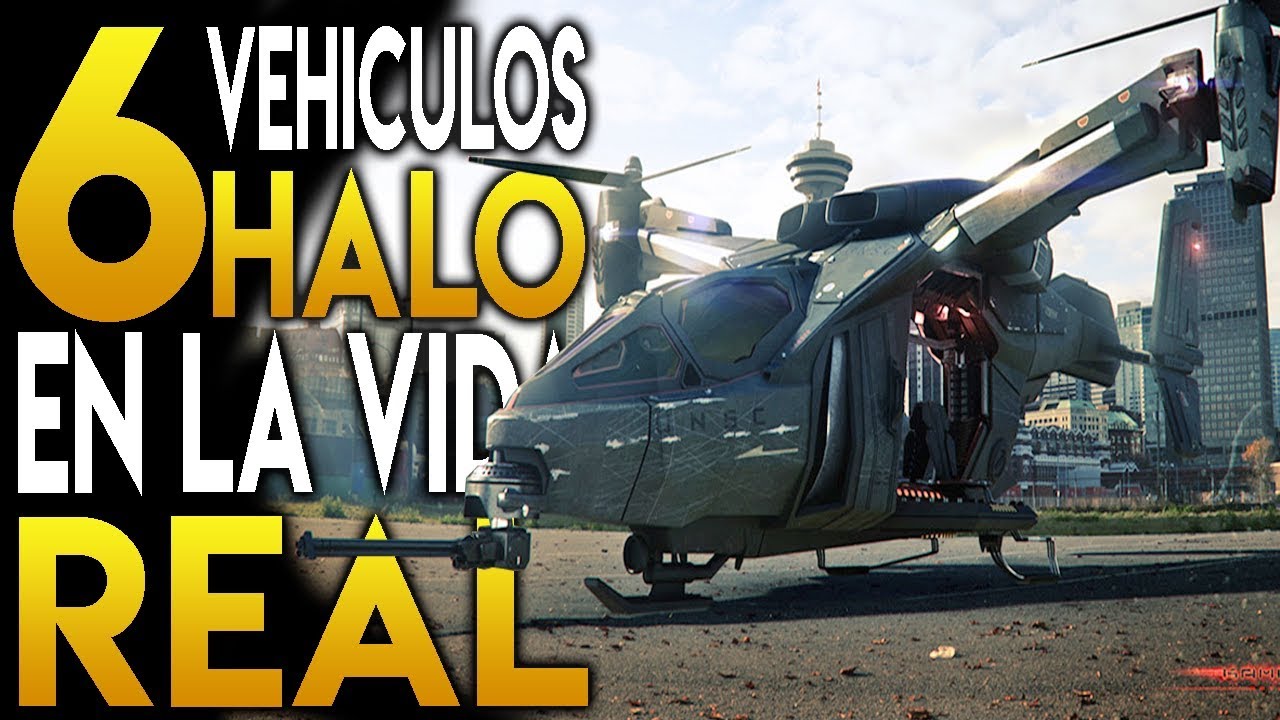 6 Vehiculos de HALO en la Vida Real - YouTube