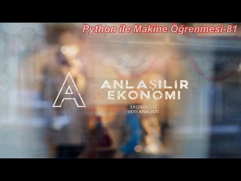Anlaşılır Ekonomi Python ile Makine Öğrenmesi-81 (Denetimsiz Öğrenme Algoritmaları)