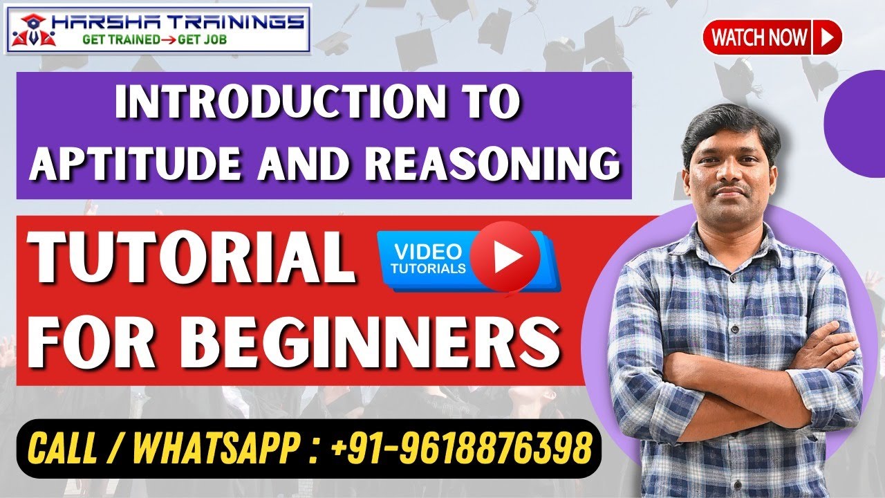 Introduction to Aptitude and Reasoning | Aptitude & Reasoning Tutorial for Beginners | #aptitude ...