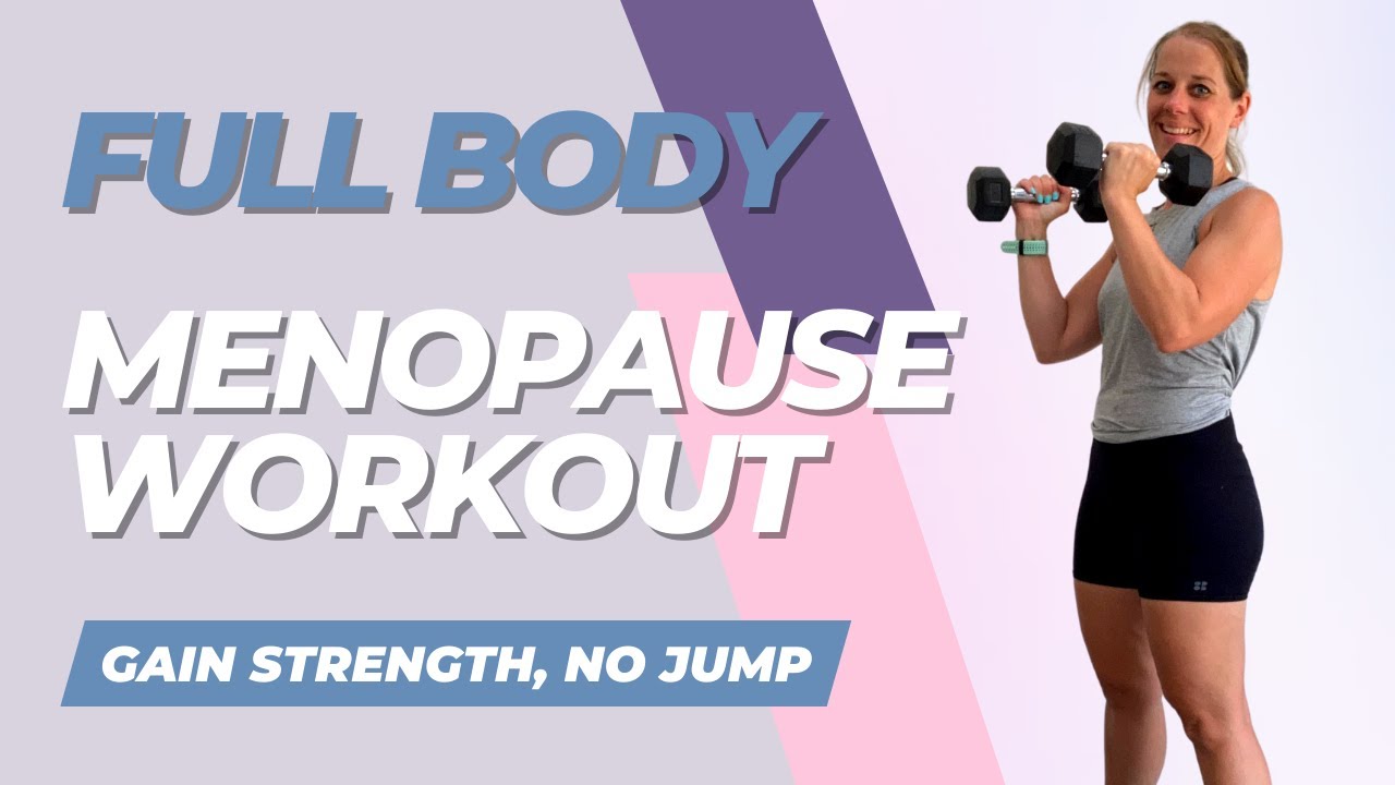 EFFECTIVE Menopause Workout 💪 Gain STRENGTH and BURN FAT - YouTube