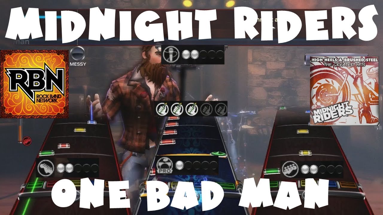 Midnight Riders - One Bad Man - Rock Band Network 1.0 Expert Full Band ...
