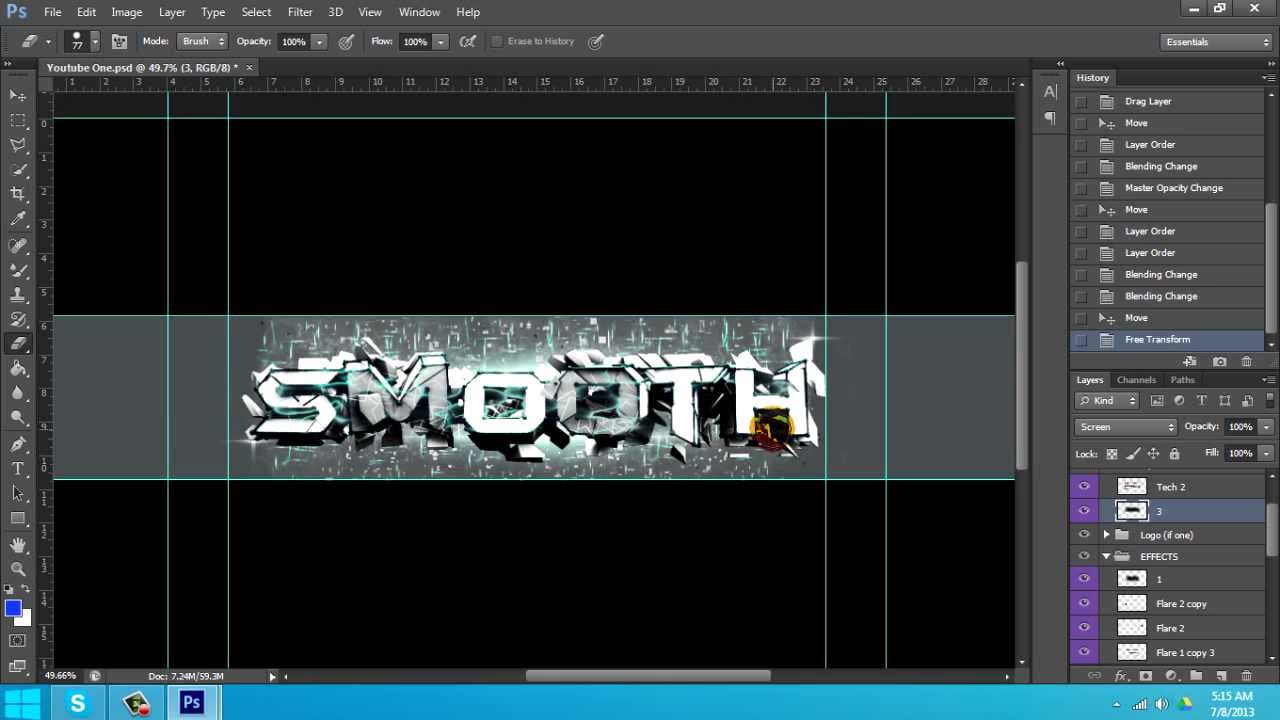 Speed Art | Smooth Visuals BG - YouTube