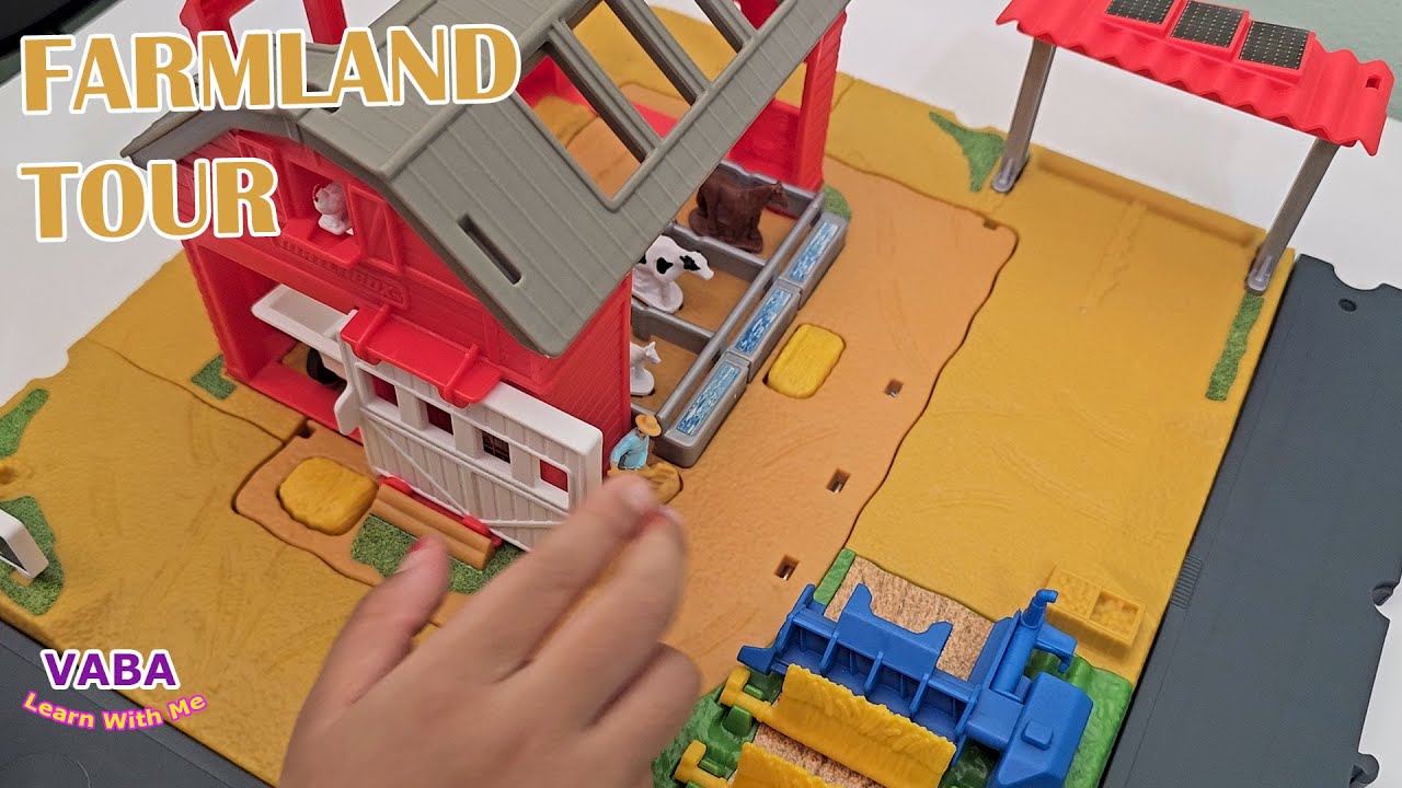 Vaba Farmland Tour | Learning video for kids - YouTube