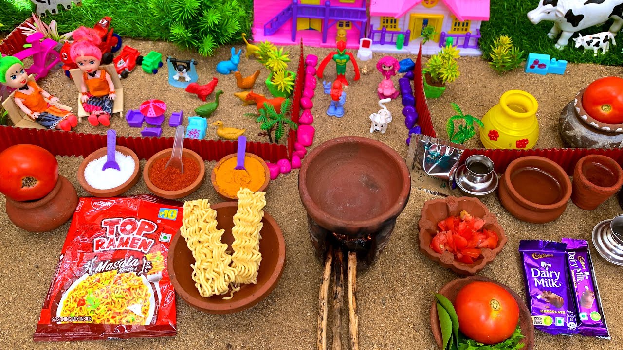 Miniature Masala Maggi Recipe | How to Masala Maggi | Indian Style ...