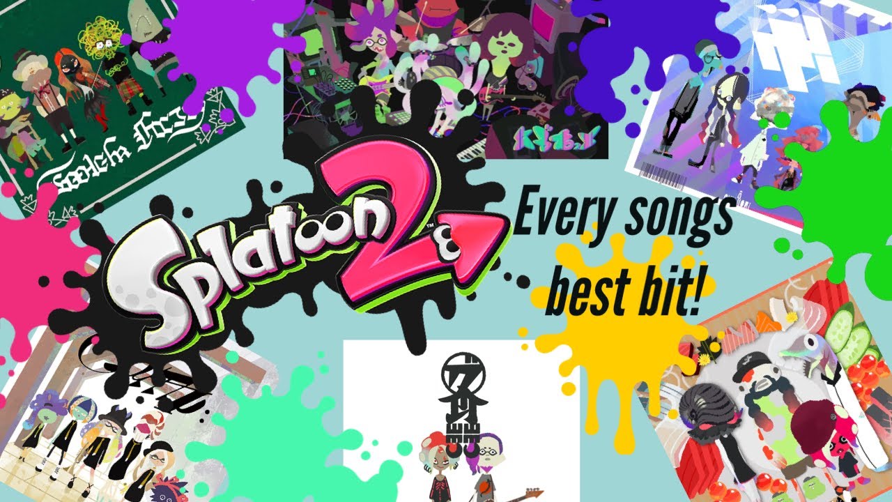 Every Splatoon 2 multiplayer songs best bit! - YouTube