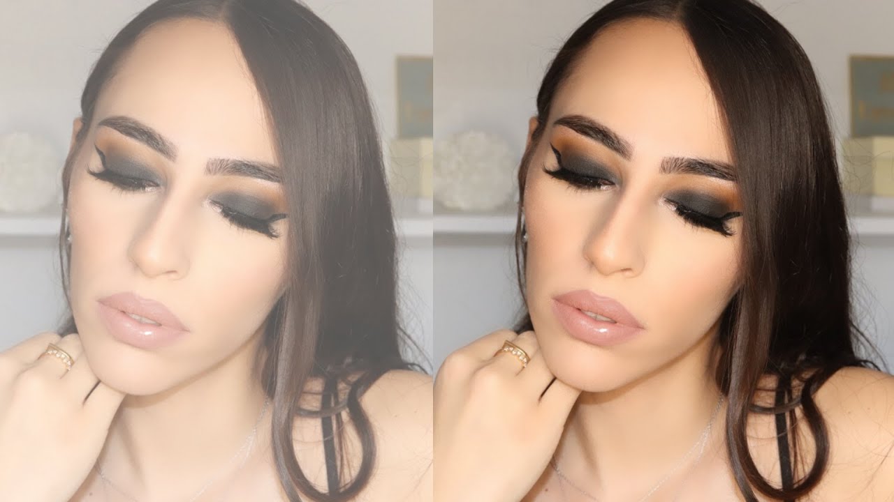 EASY SMOKEY EYE MAKEUP TUTORIAL||MARIANNA KALAFATI - YouTube