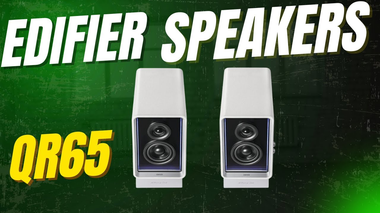 Edifier QR65 Speakers - Unboxing & Setup - YouTube