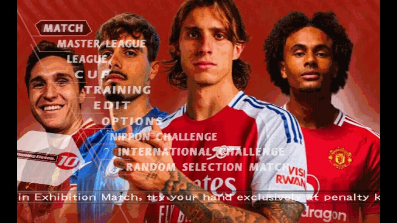 Winning Eleven 2025 PS2 - ISO DOWNLOAD - YouTube