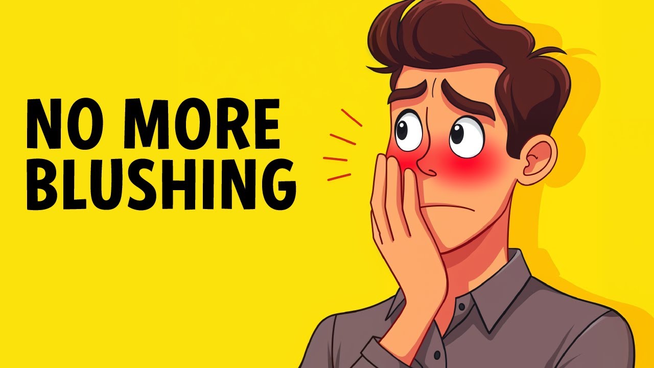STOP Blushing - 4 Proven tricks you NEED 😳 🛑 - YouTube