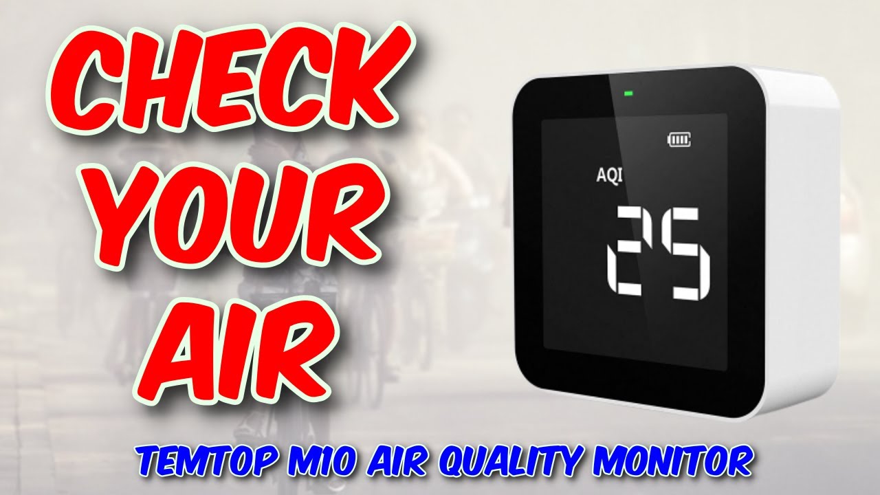 Temtop M10 Air Quality Monitor - YouTube