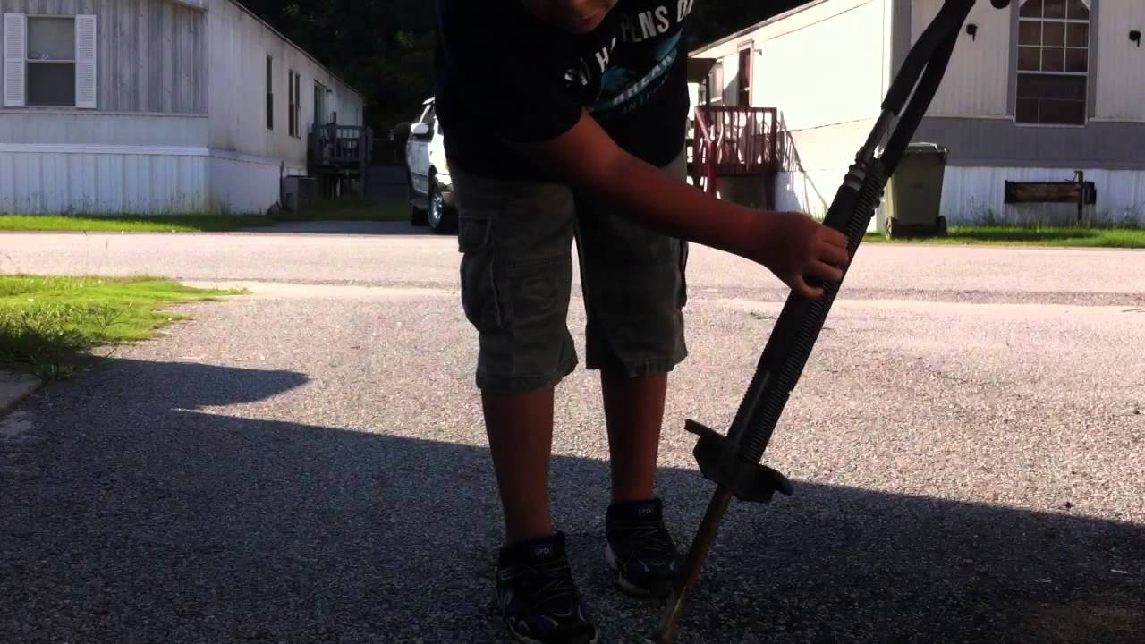 How to ride a pogo stick - YouTube