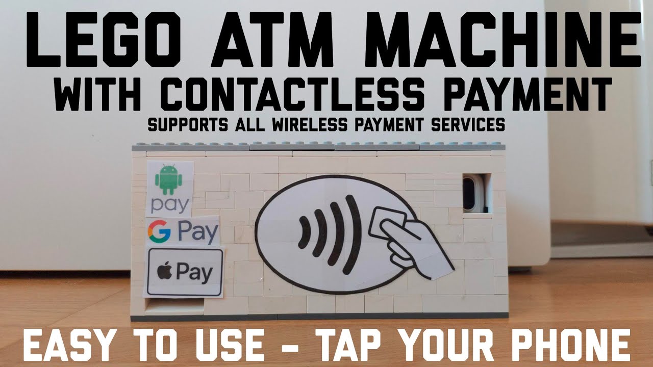 Lego ATM Machine With Contactless Payment - YouTube