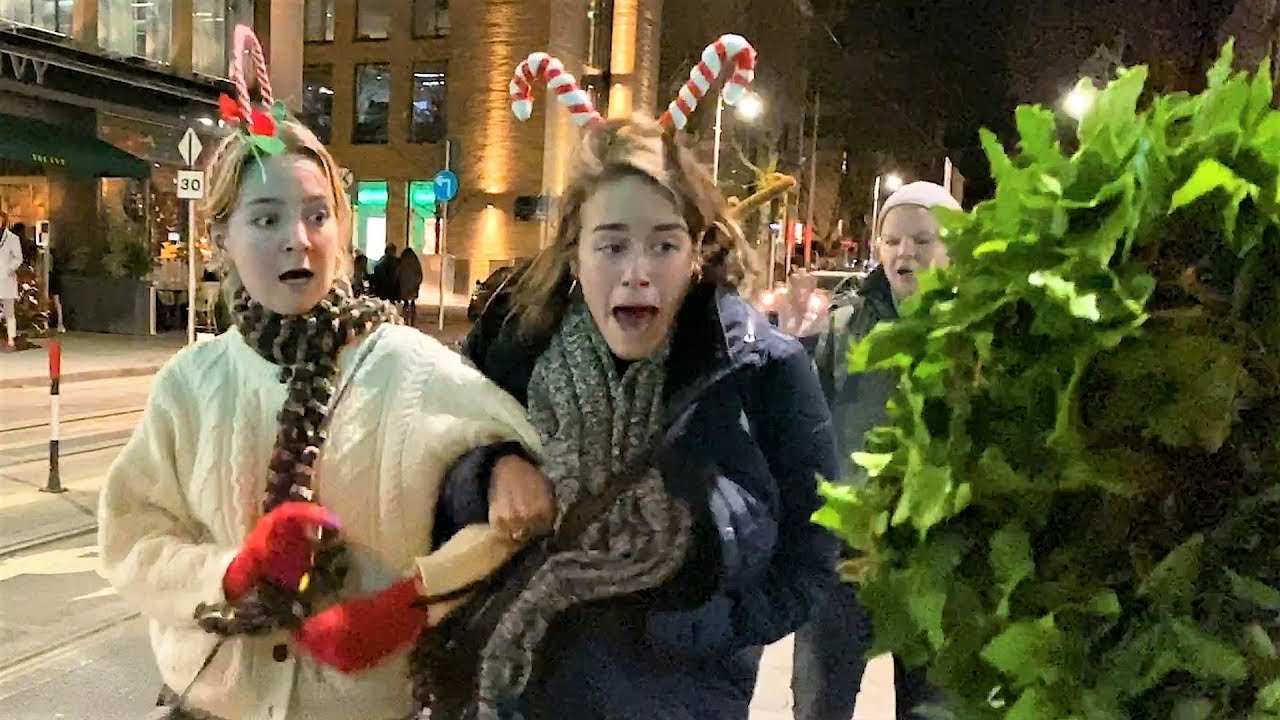 Christmas Girls VS Bushman - YouTube