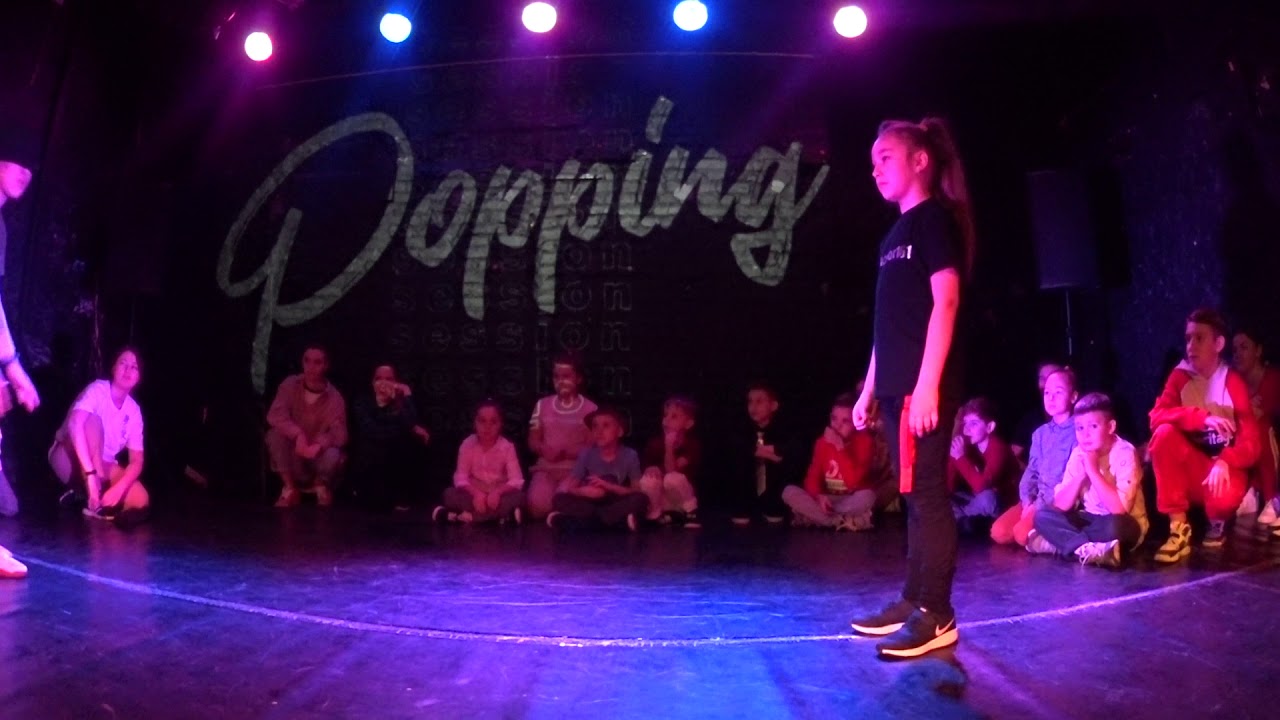 Popping Session | Popping Kids | Катюха vs DanceFox (win) - YouTube