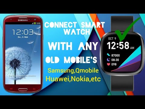 How to connect smart watch with any phone - YouTube
