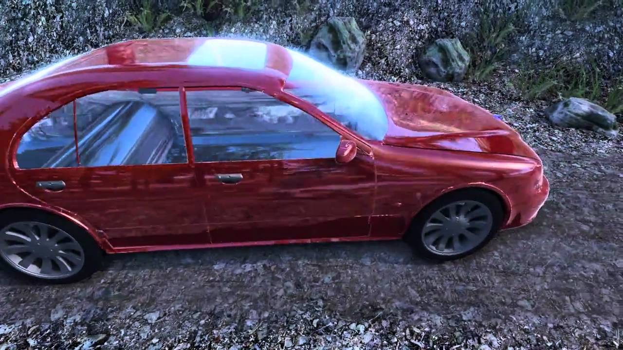 CRYENGINE CAR RENDER - YouTube