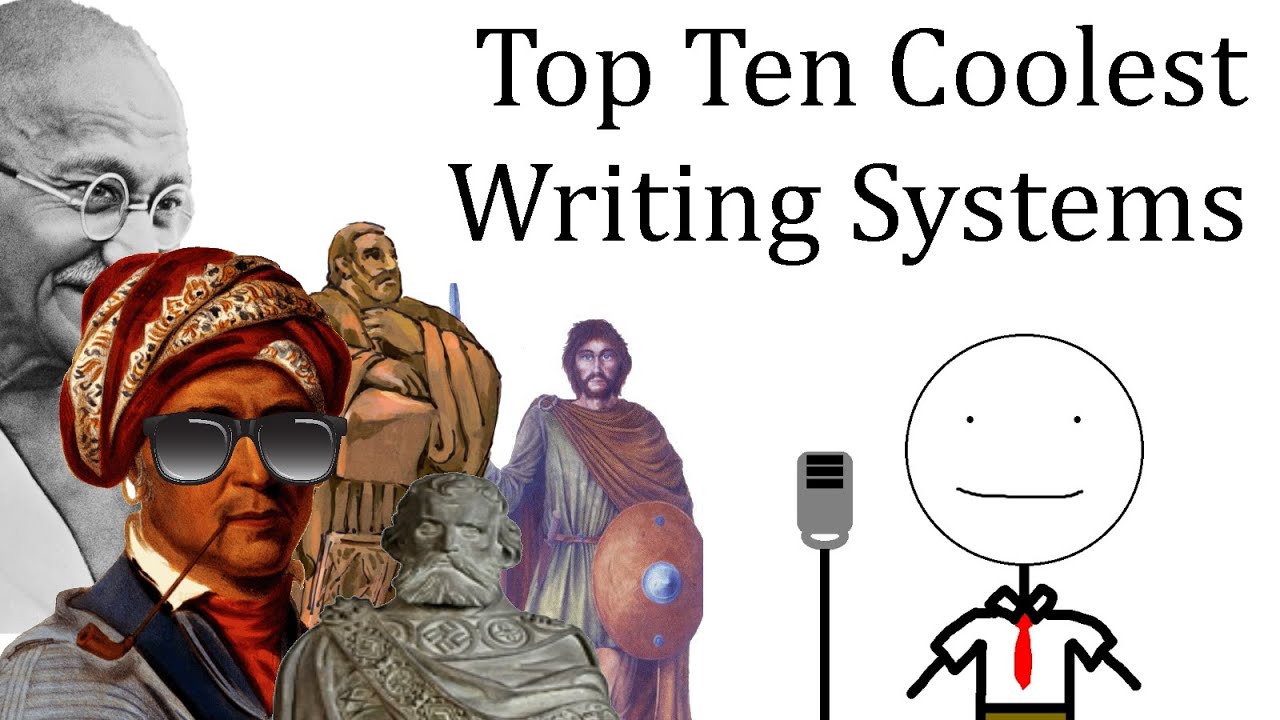Top Ten Coolest Writing Systems - YouTube