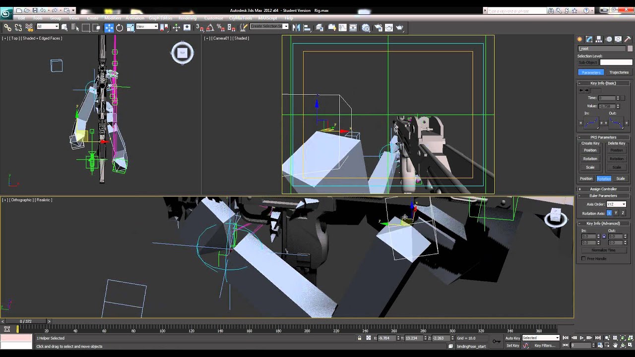 Old 2013 first person Cryengine animation setup walkthrough. - YouTube