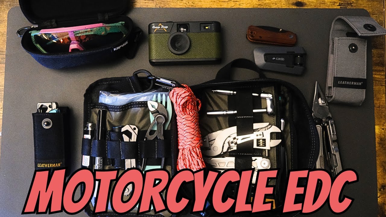 5 Things I Always Carry On a Motorcycle - YouTube