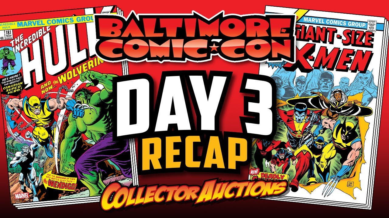 2023 Baltimore Comic Con Day 3 Recap: Ep. 234 - YouTube
