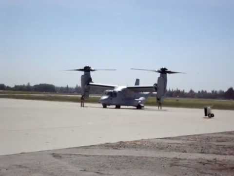 V-22: Engine starting - YouTube