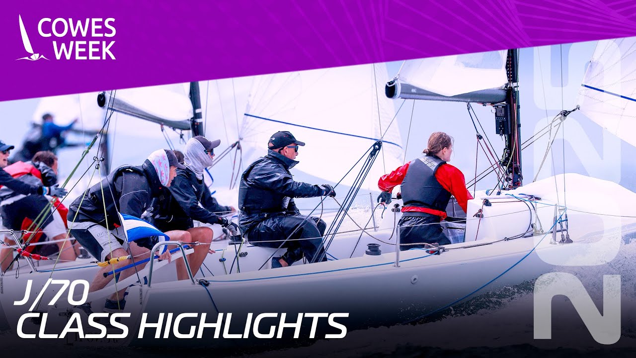 J70 Class | Highlights | Cowes Week 2025 - YouTube