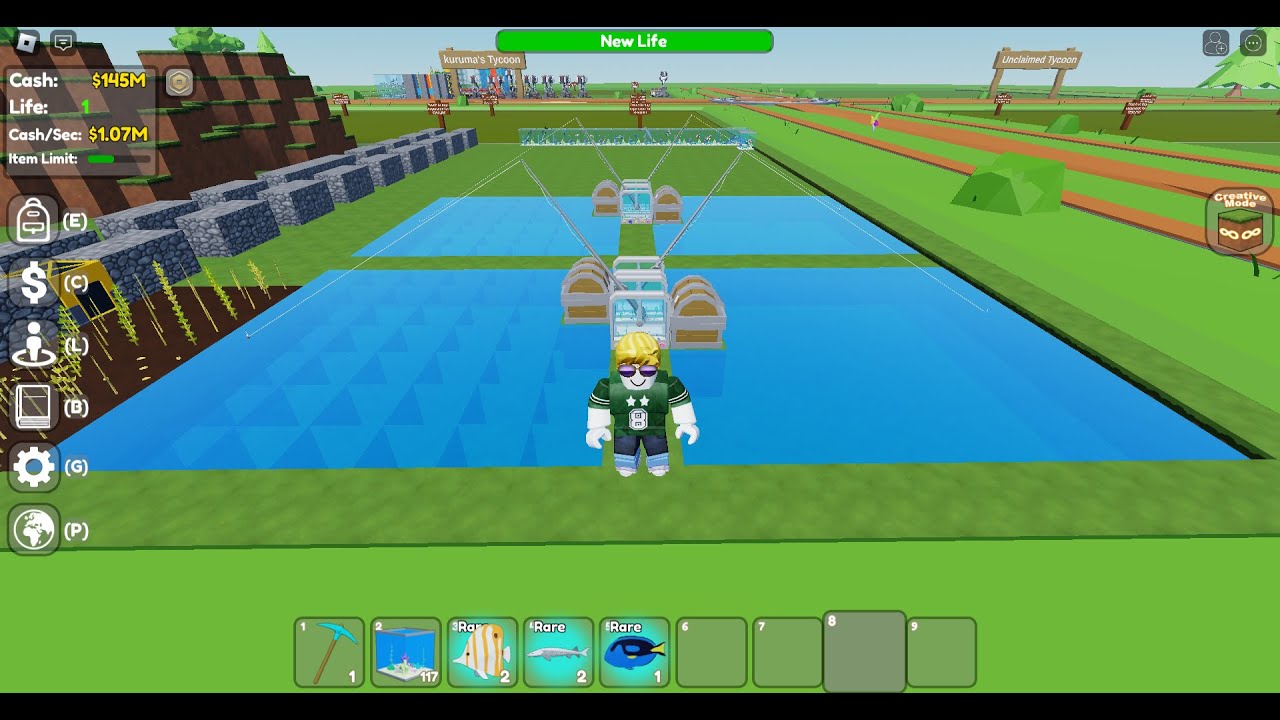 EP#1 - [FunzPlayz] + Newbie + F2P + Life:1 in Roblox : Block Tycoon 🎣 ...
