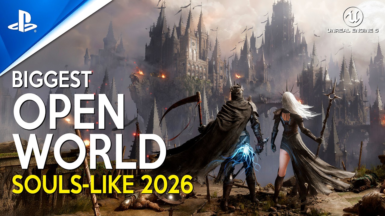 TOP 25 NEW EXCITING Open World Souls-like Games with BRUTAL COMBAT ...