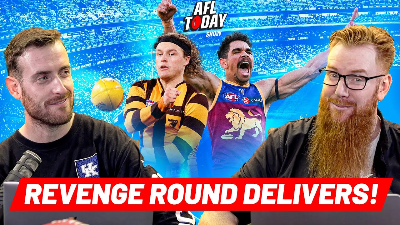 AFL Round 19 Wrap - Brisbane Unstoppable & Crazy Top 8 | AFL Today ...