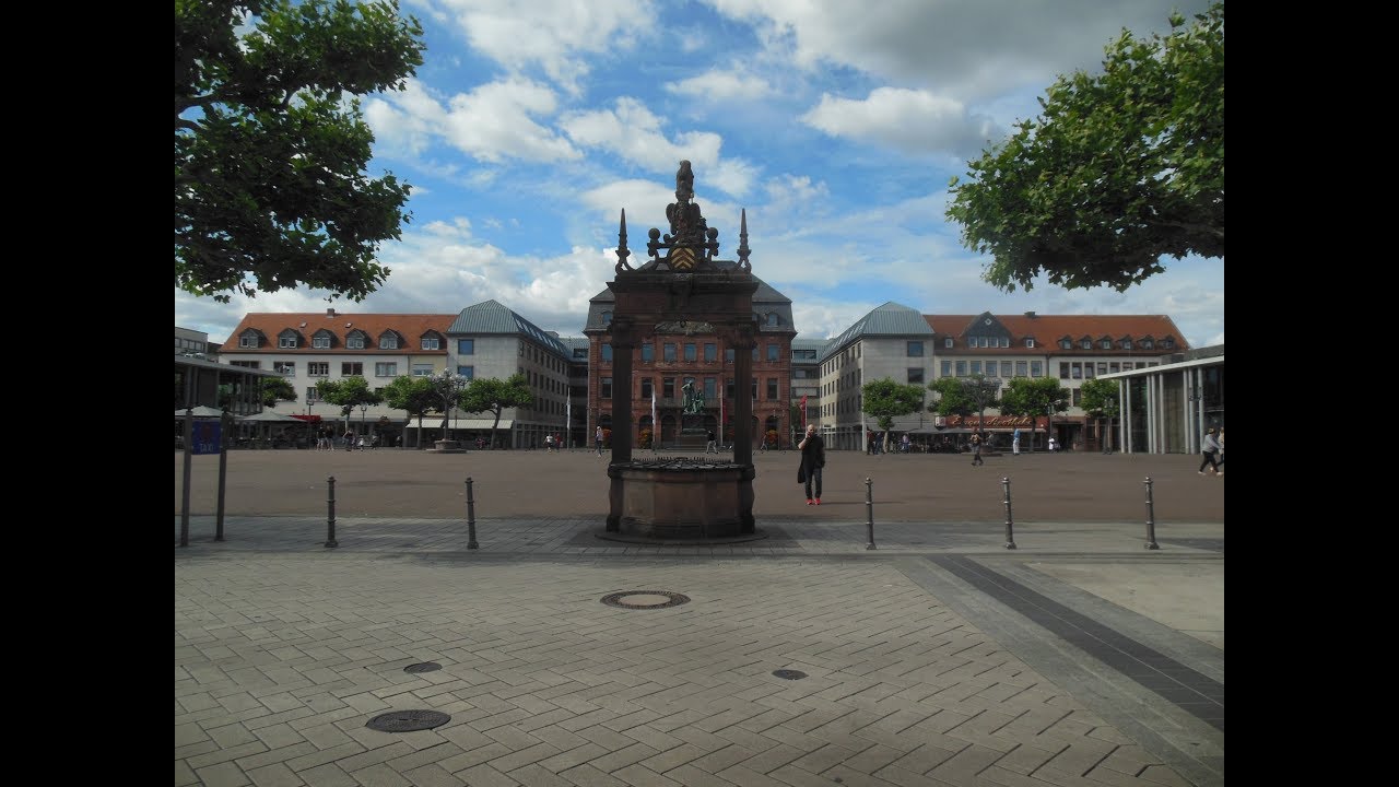 Hanau Fussgängerzone★und Marktplatz shopping★Vlog★ - YouTube
