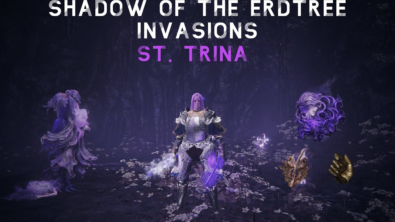Elden Ring DLC PvP Invasions - St. Trina Sleep Build - YouTube