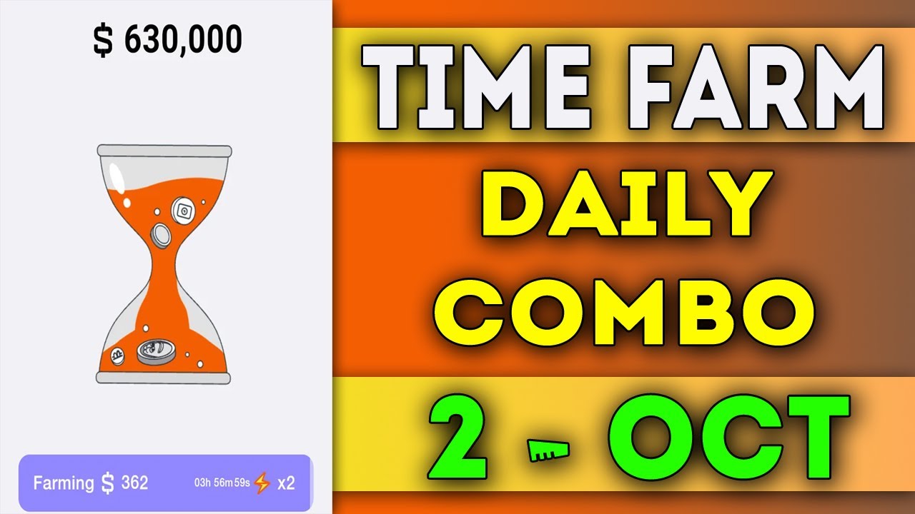 Time Farm Daily Combo 2nd Oct 2024 | Today Time Farm Oracle Answer ...