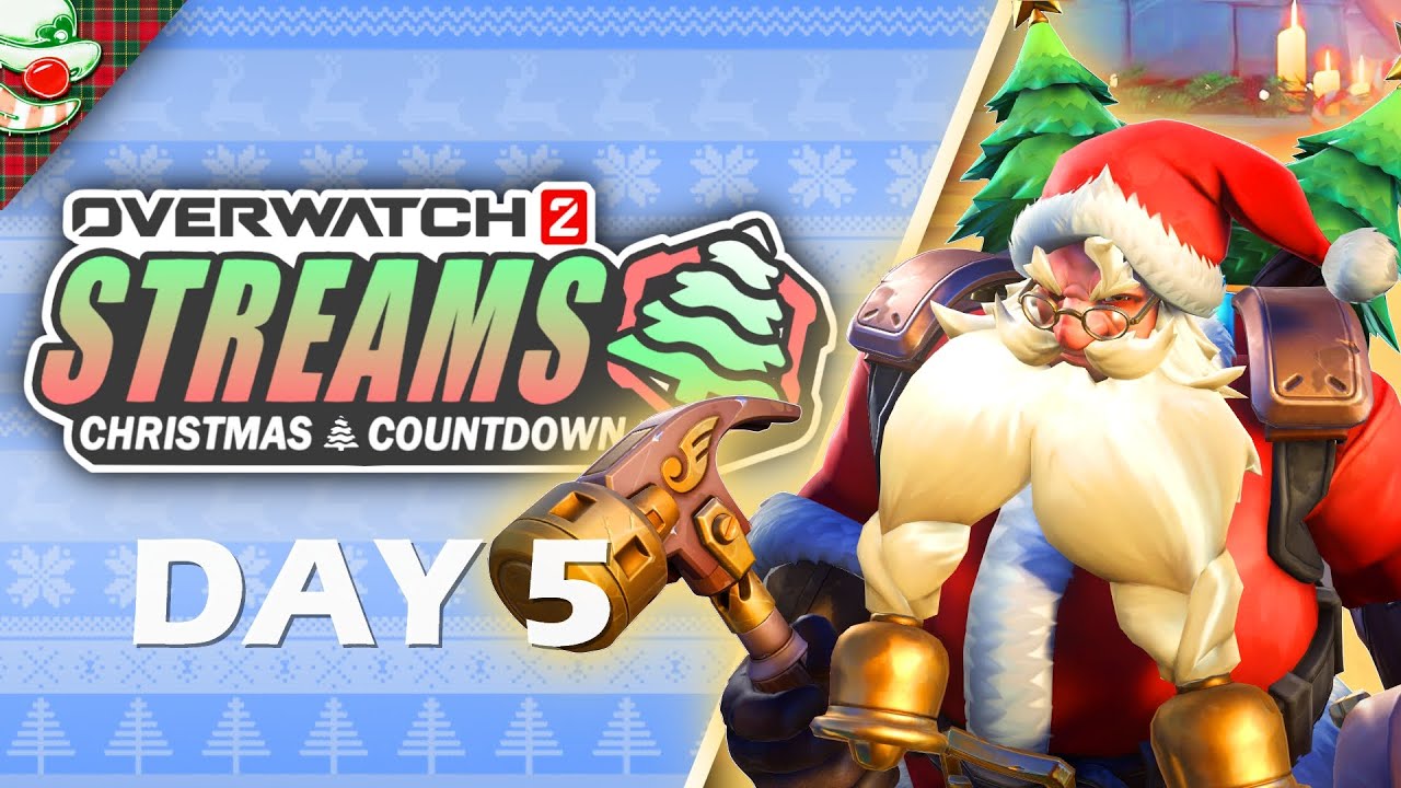 SANTA TORBJORN IS HERE - Overwatch 2 Christmas Countdown Day 5 (Live ...