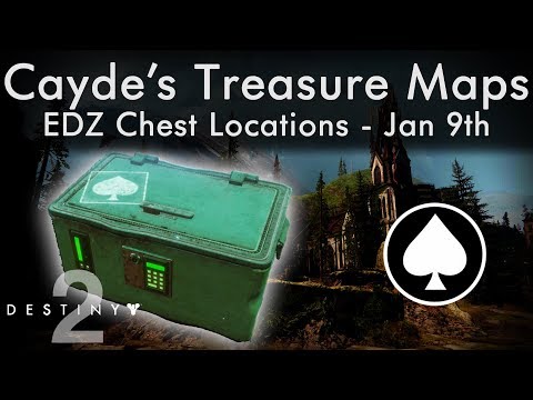 Destiny 2 - Caydes Stash Locations - Jan 9th - EDZ
