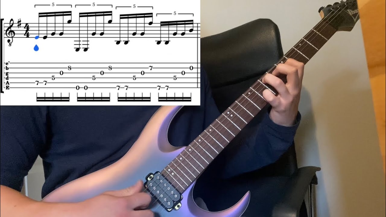 "Thumping" Tim Henson Cover + TABS - YouTube