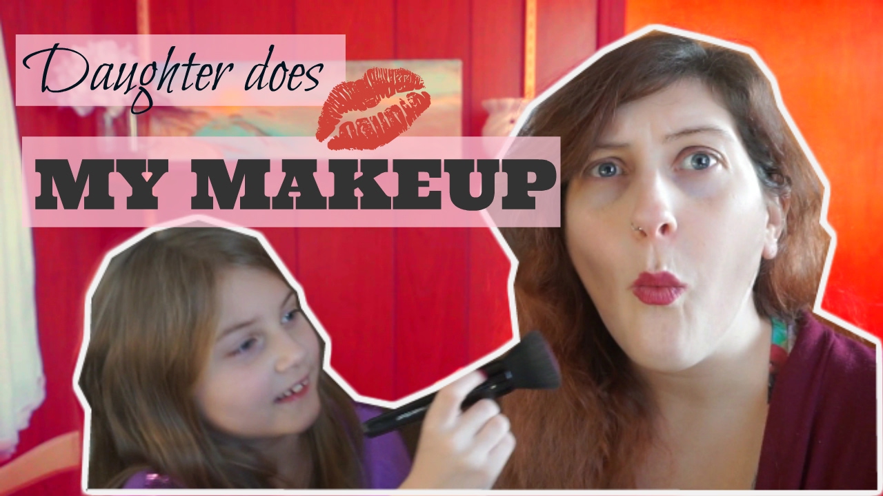 My 8 Year Old Daughter Does My Makeup!! - YouTube