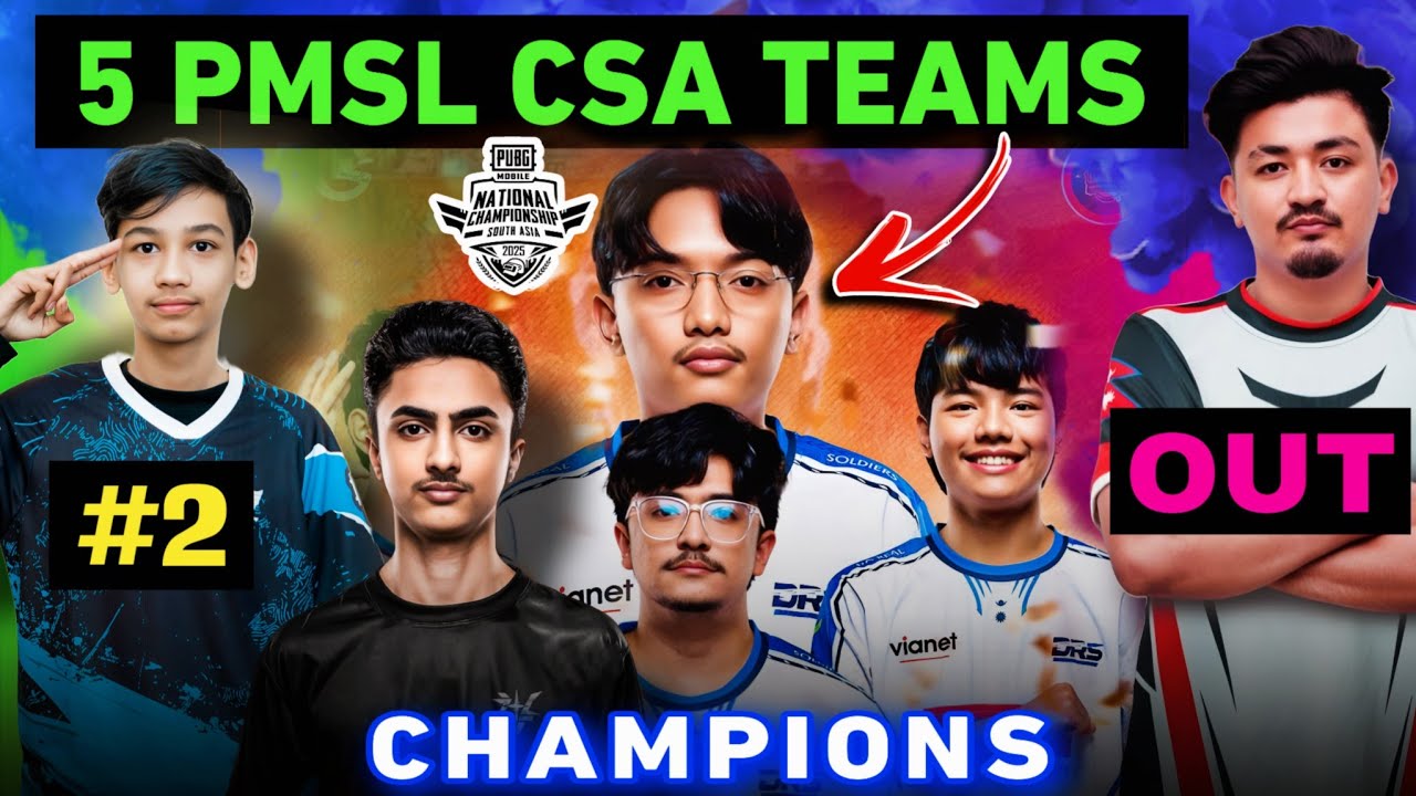 2 CHAMPIONS DRS and 4Thrives - PMSL Stage Is Ready, PMNC | Pubg Mobile ...