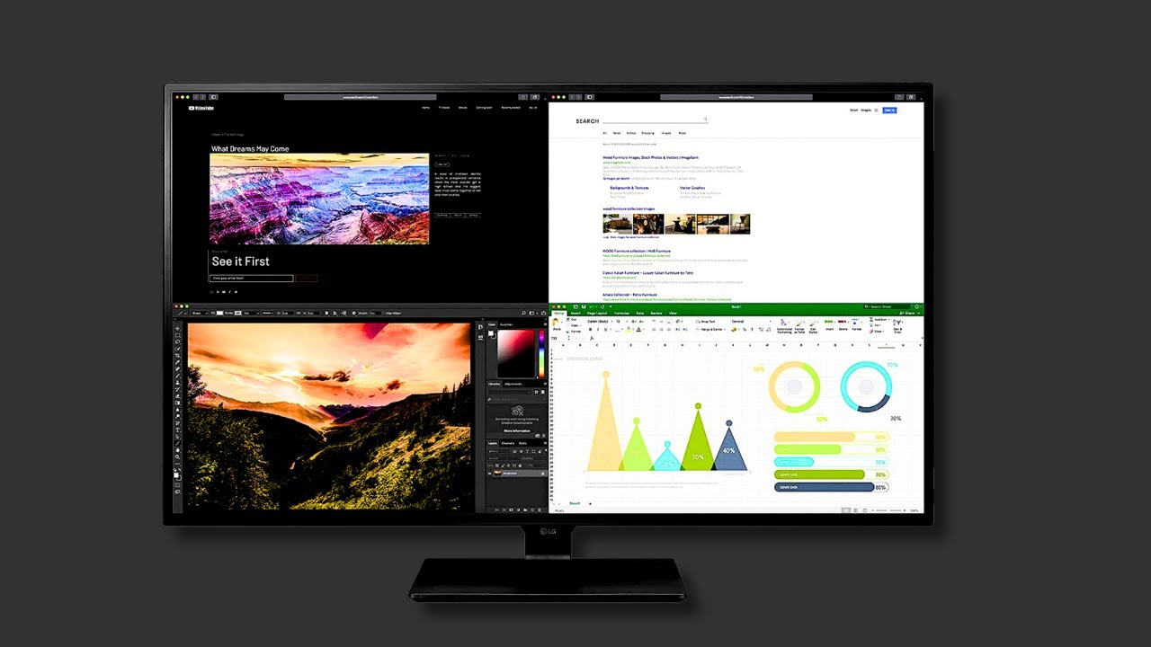 LG 43UN700 B Review - 4K, HDR10, Type C - YouTube